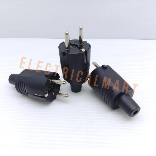 Jual \\\\\] FORT Steker Industrial Waterproof 2x16A Colokan 2 Pin Male ...