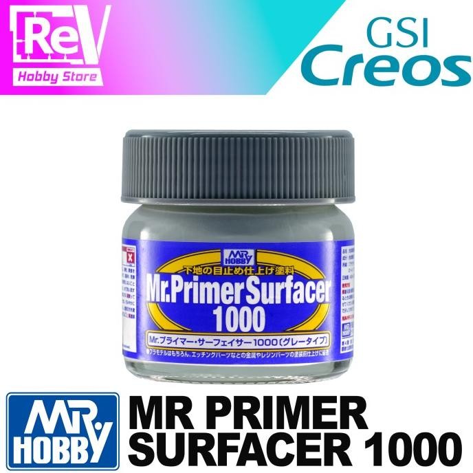 Jual MR PRIMER SURFACER 1000 GRAY CAT PRIMER GUNDAM MODEL KIT SF287 ...