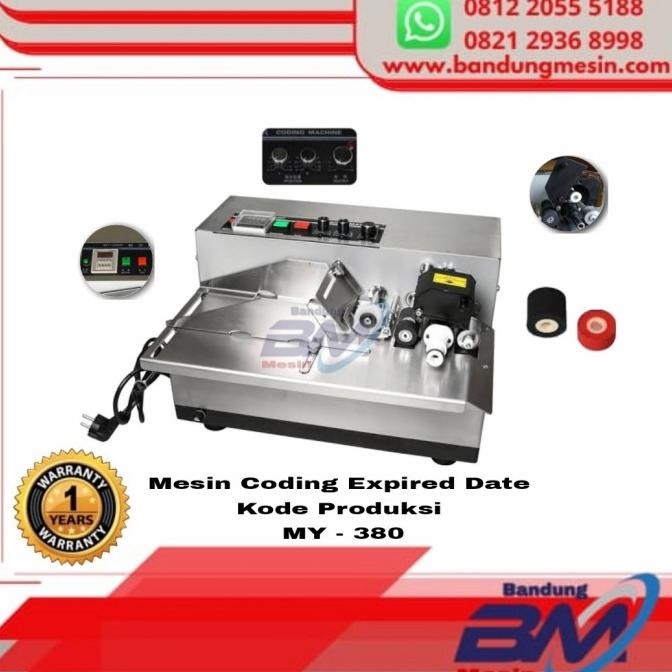 Jual CODING EXPIRED DATE OTOMATIS/ MESIN CETAK KODE PRODUKSI KADALUARSA ...