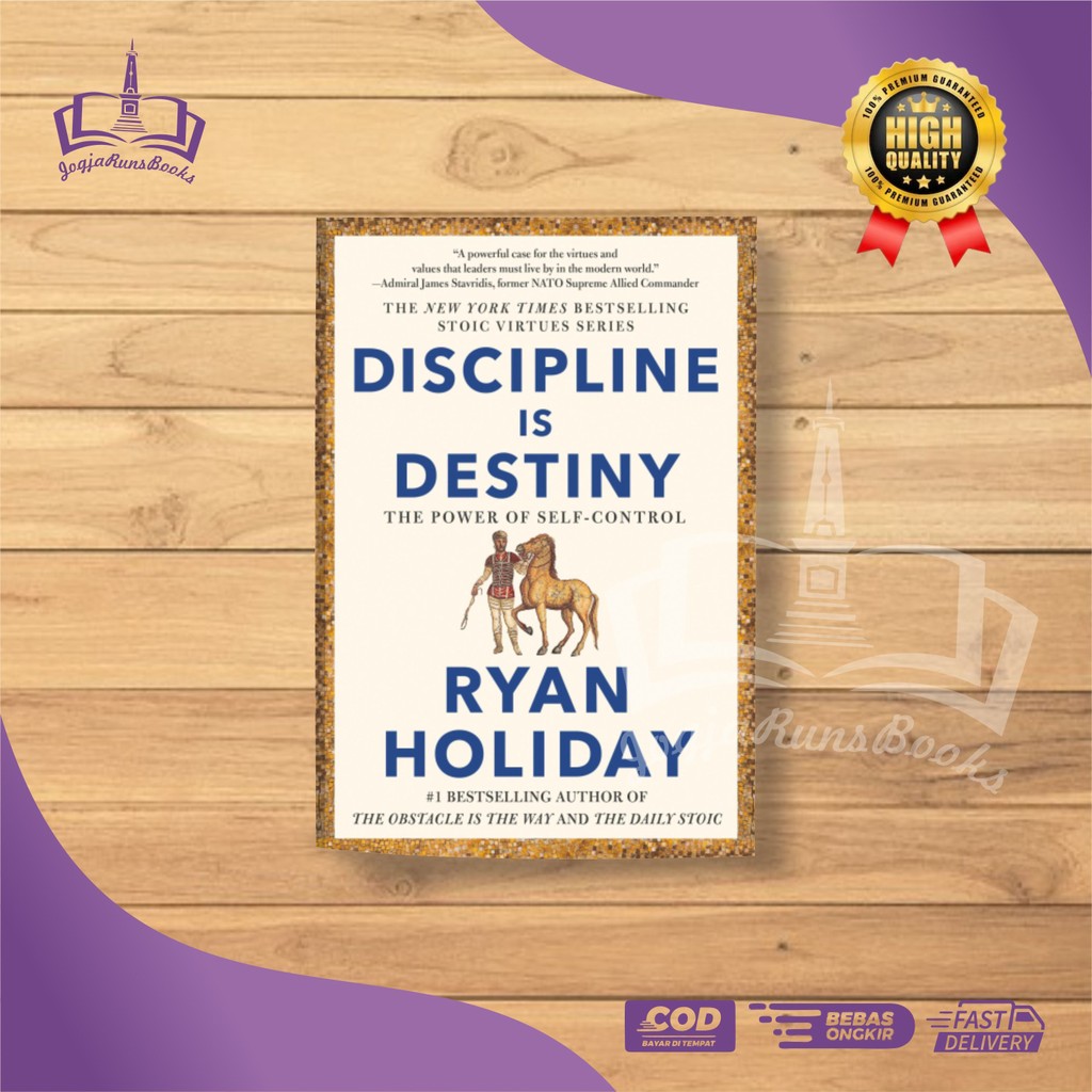 Jual Discipline is Destiny by Ryan Holiday (English) | Shopee Indonesia
