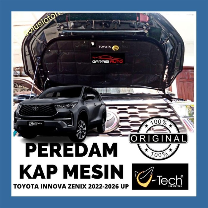 Jual Peredam Panas Suara Kap Mesin Mobil Kijang Innova Zenix Vtech ...
