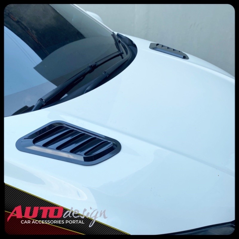 Jual AIR SCOOP BONNET VENT HOOD MOBIL INTAKE FLOW UNIVERSAL | Shopee ...