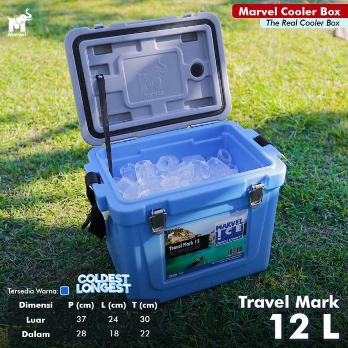 Jual NEW Marvel Cooler Box ice 12 L 24 L 35 L Travel tali kunci seal ...