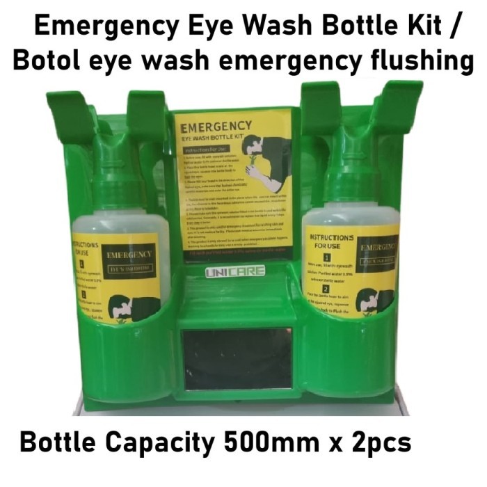 Jual Jual Emergency Eye Wash Bottle Kit / Botol Eye Wash Emergency ...