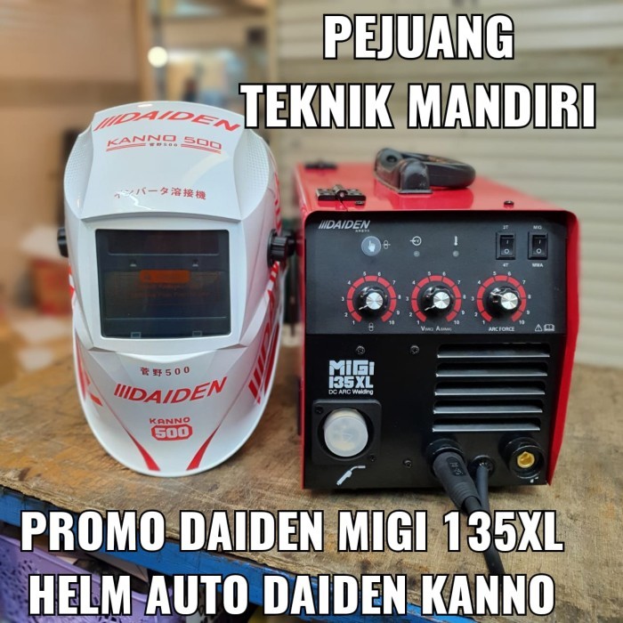 Jual Open DS] MESIN LAS DAIDEN MIGI 135 XL / DAIDEN MIGI MIG 130 ...