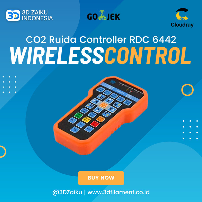 Jual CO2 Laser Ruida Wireless Controller BWK301R Portable Cutting RDC ...