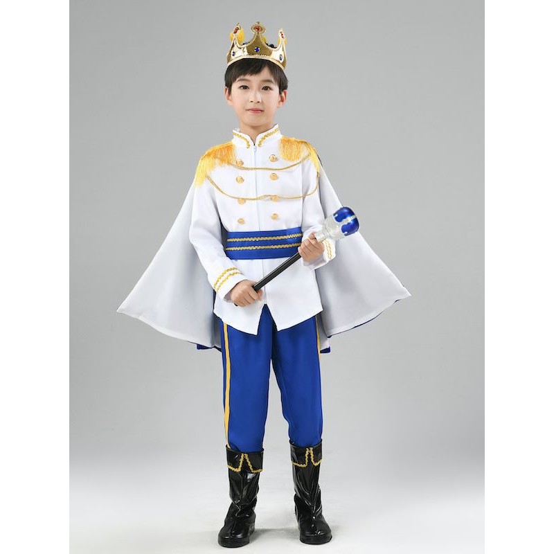 Jual Anak Laki-laki cosplay Kostum Pertunjukan Pangeran King | Shopee ...