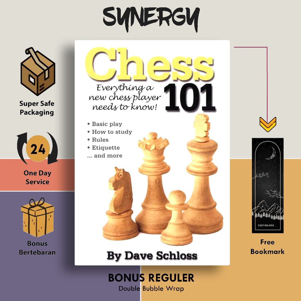 Jual Chess 101 : Everything a New Chess Player Needs to Know by Dave ...