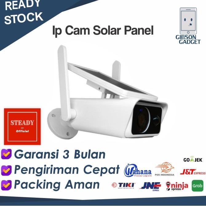Jual Ip Cam Solar Panel Cell CCTV Surya Outdoor Waterproof FHD 1080 ...