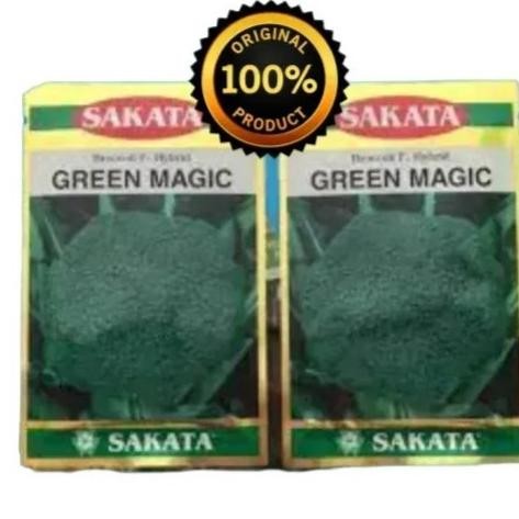 Jual Sakata Green Magic Benih Brokoli Broccoli Hhybrid Produk Original Pabrik | Shopee Indonesia