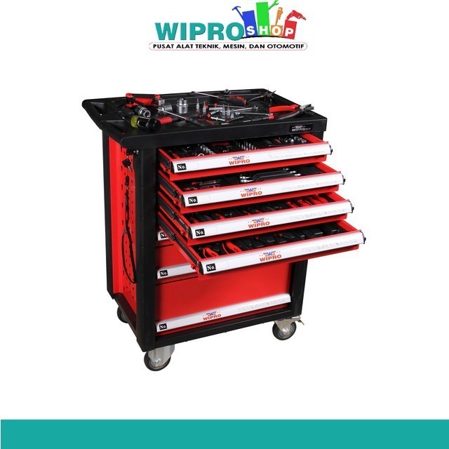 Jual Wipro Tool Kit Set 7 Susun-143 pcs TKS-07 (143Pcs) | Shopee Indonesia