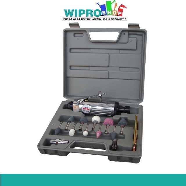Jual Wipro Air Die Grinder Kit Set 1/4" WP7814 | Shopee Indonesia