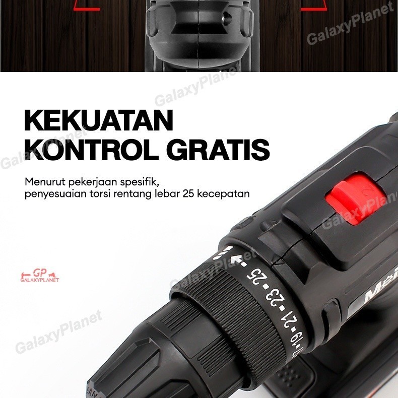 Jual Bor Listrik Bor Tanpa kabel 36V Set /bor listrik bosch set/Lengkap ...
