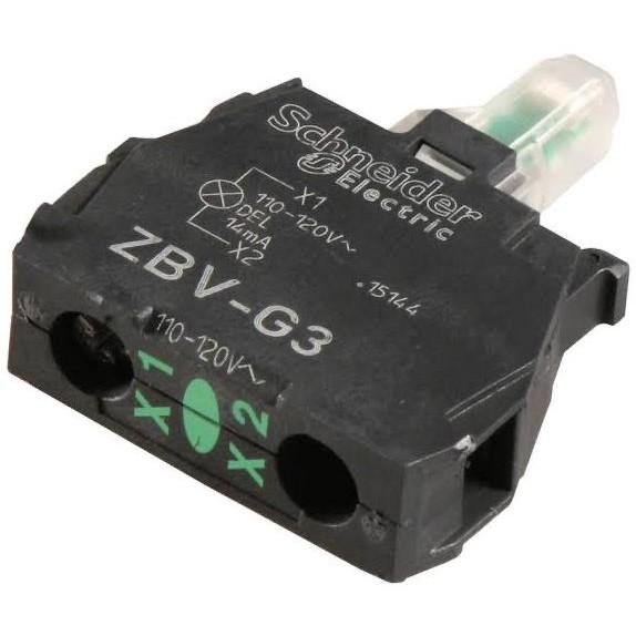 Jual SCHNEIDER PUSH BUTTON LIGHT MODULE 110 VAC ZBVG3 ORIGINAL DAN ...