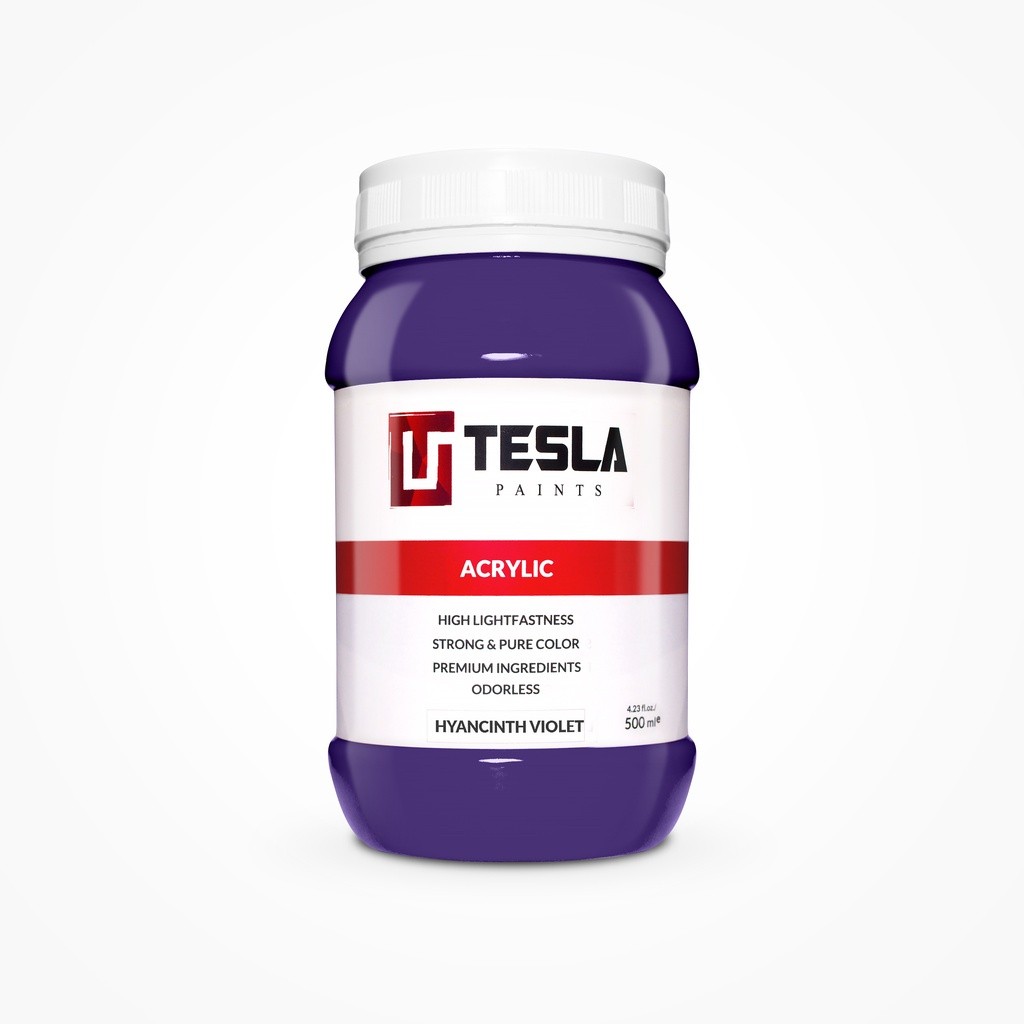 Jual TESLA PAINTS - 500ML - HYACINTH VIOLET | Shopee Indonesia