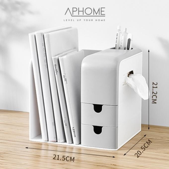 Jual Aphome Kotak File Tray Folder Box Desk Organizer Rak Buku Meja ...