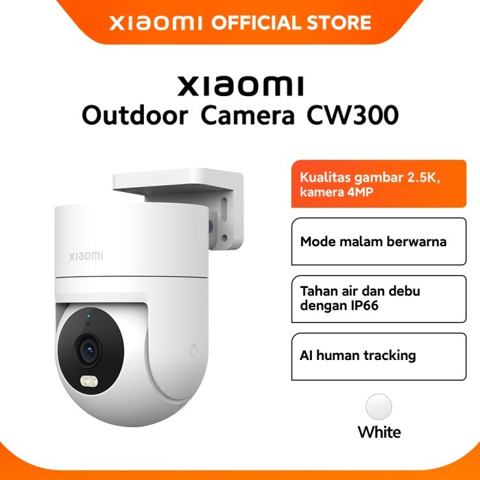 Jual Official Xiaomi Outdoor Camera CW300 Resolusi 2.5K CCTV | Shopee ...
