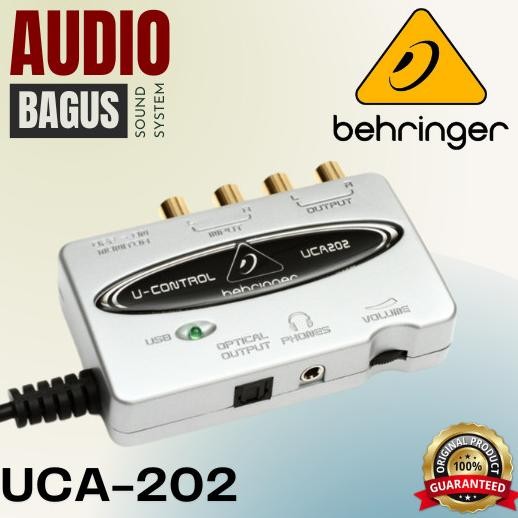 Jual Behringer UCA202 UCA 202 Soundcard Audio Interface | Shopee Indonesia
