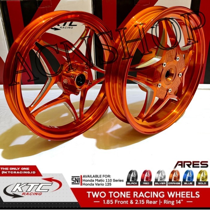 Jual VELG KTC RACING ARES TWO TONE BEAT SCOOPY GENIO VARIO 110 FI | Shopee Indonesia