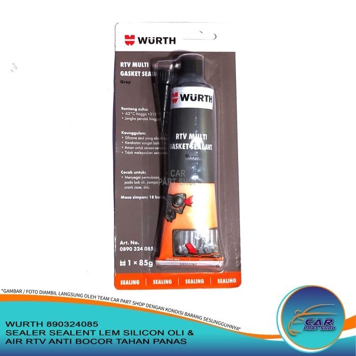 Jual Lem Silikon Rtv Seal Packing Sealer Sealant Anti Bocor Tahan Panas ...
