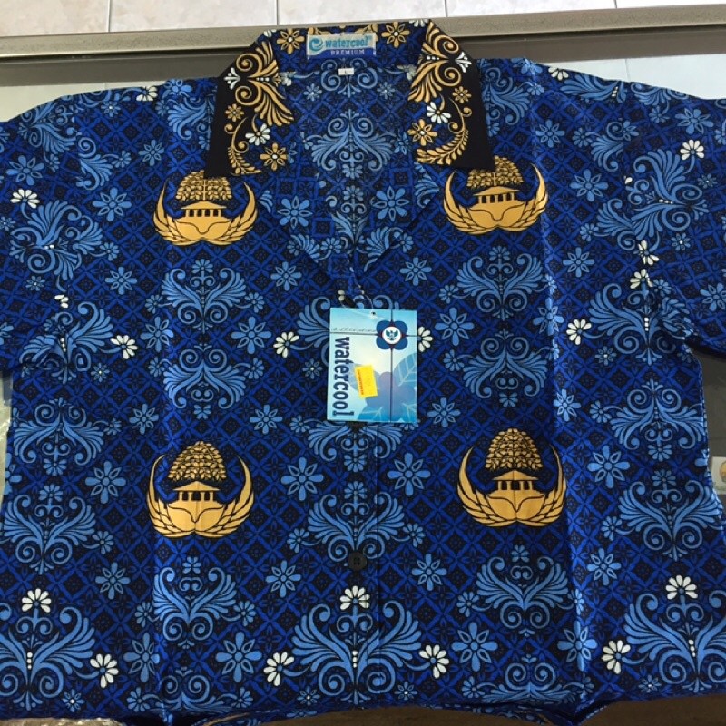 Jual Discount baju korpri model baru pria dan perempuan lengan panjang ...