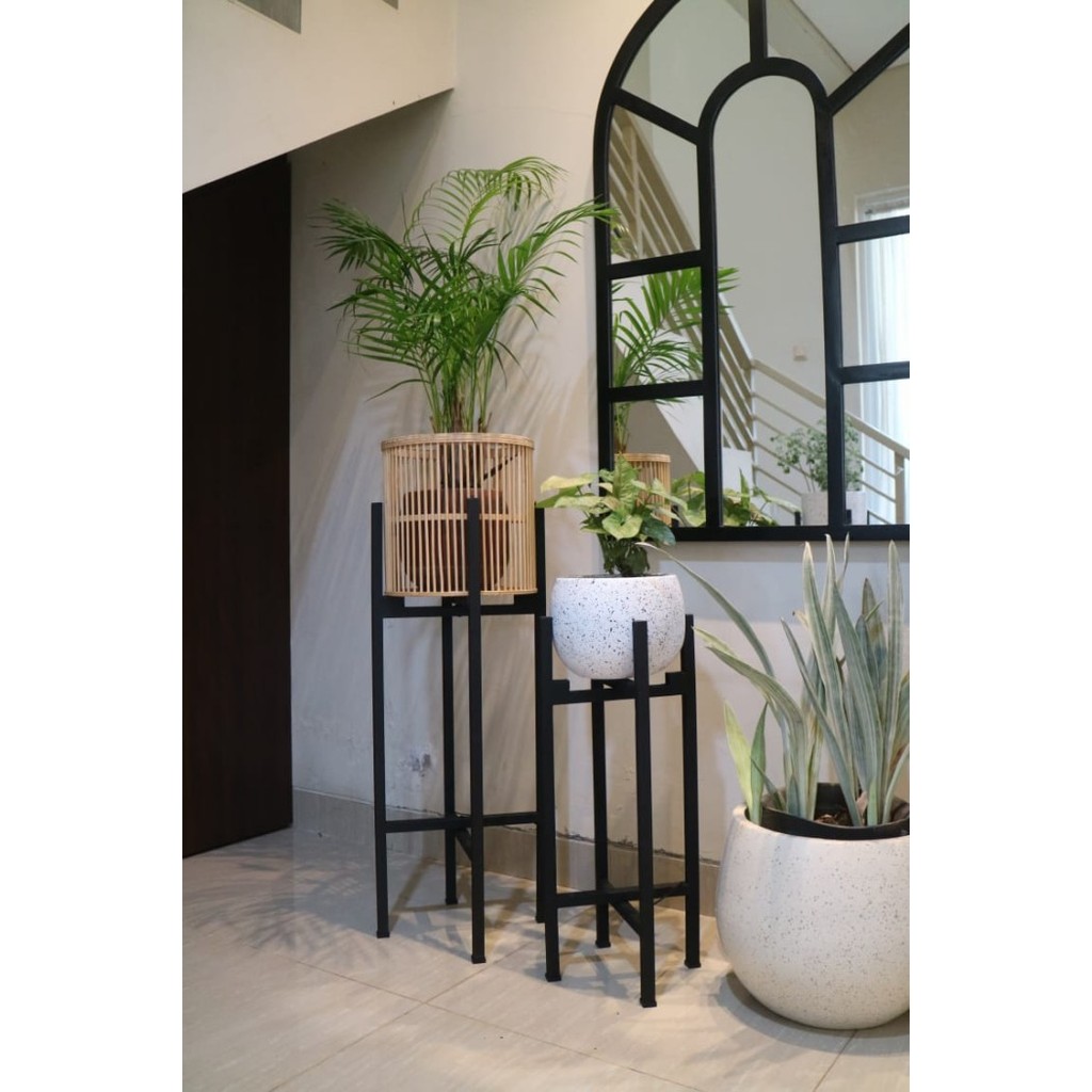 Jual Standing Pot Bahan Besi Lipat D23T60-Stand-S | Shopee Indonesia