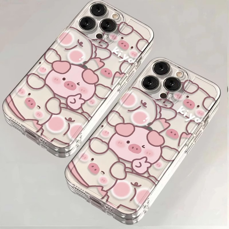 Jual Kreatif Clear Fancy Babi Lucu Soft Case Hp Redmi A5 C71 13x M6 4G ...