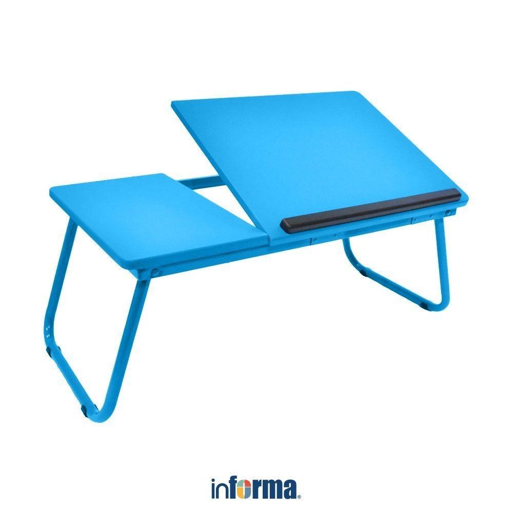 Jual HOT Informa Oxy Meja Laptop Lipat - Biru Folding Table Foldable ...