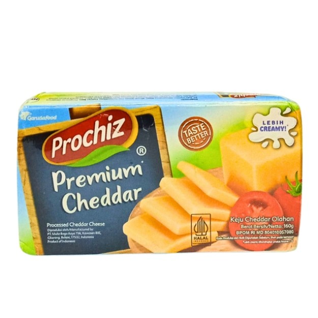 Jual S24484 PROCHIZ PREMIUM CHEDDAR KEJU 160GR MAJU BERSAMA (20250414 ...