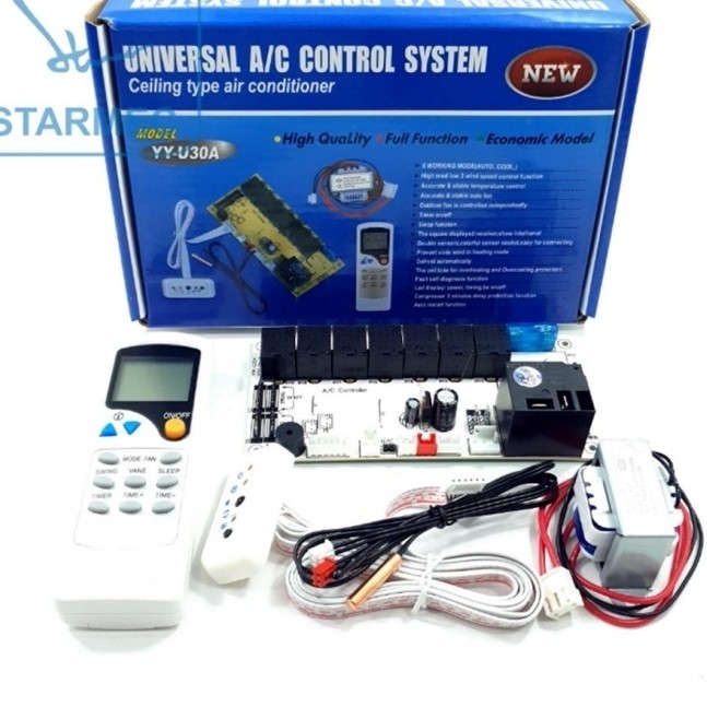 Jual MODUL PCB AC CASSETE CELING 3PK-5PK UNIVERSAL / MULTI SEMUA MERK ...