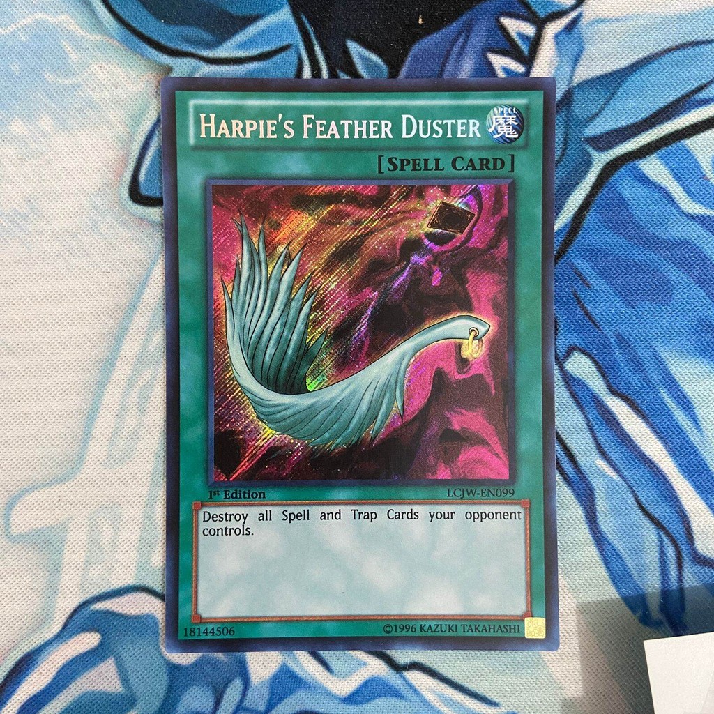 Jual yugioh harpie's feather duster LCJW secret rare original | Shopee Indonesia