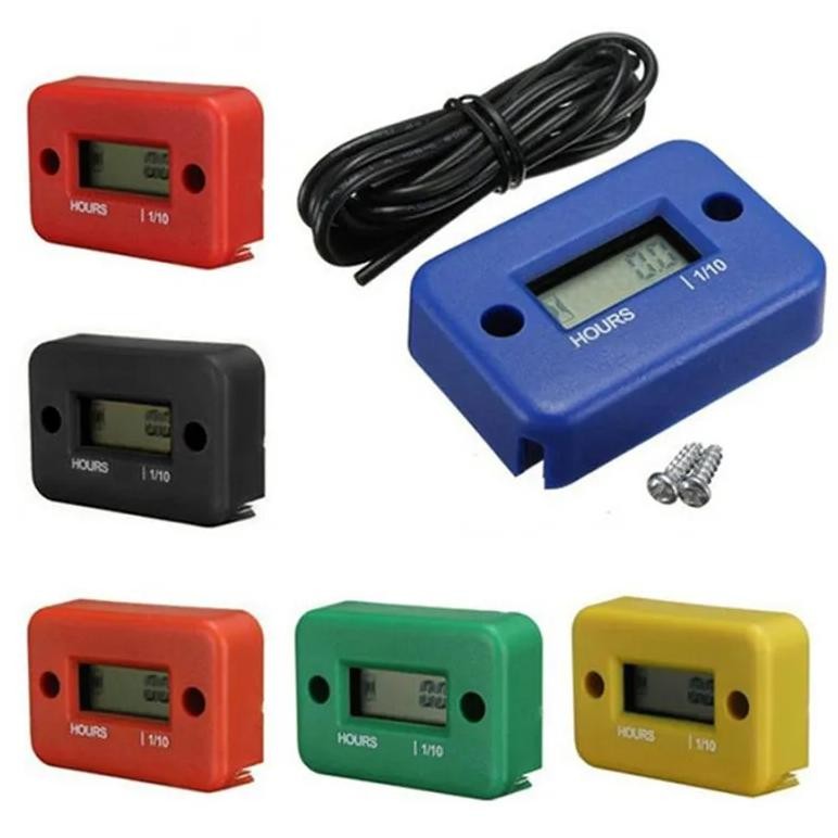Jual Motorcycle Hour Meter With Battery Timer Cafe Racer Digital ...