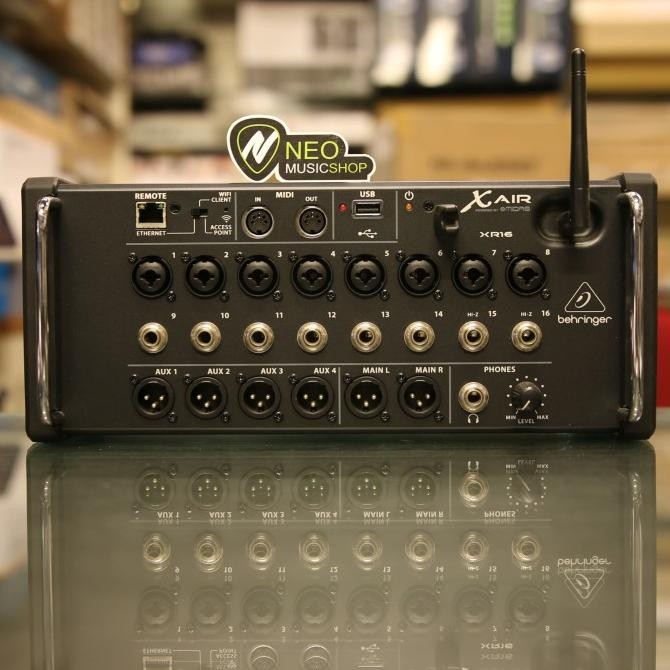 Jual DIGITAL MIXER WITH WIFI BEHRINGER X AIR 16 XR16 / XR-16 ORIGINAL DAN TERPERCAYA | Shopee ...