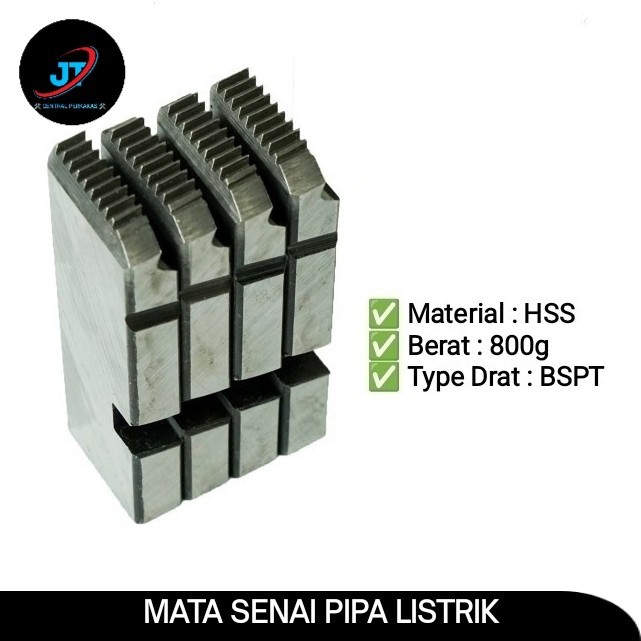 Jual Mata Senai Pipa Listrik Ridgid BSPT HSS 1/2" - 3/4" & 1" - 2 ...