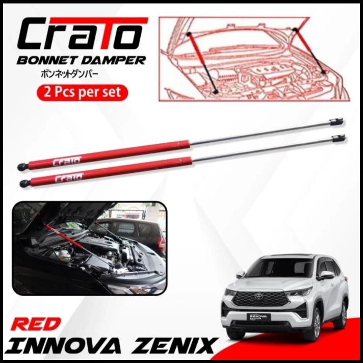 Jual TERBARU SHOCK KAP MESIN ENGINE HOOD DAMPER CRATO TOYOTA INNOVA ...