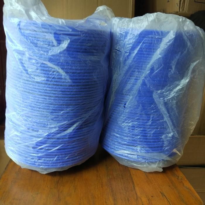 Jual Piring Lepek/Kecil Plastik Warna Biru ( Harga 1 Ball Isi 600 Pcs ...