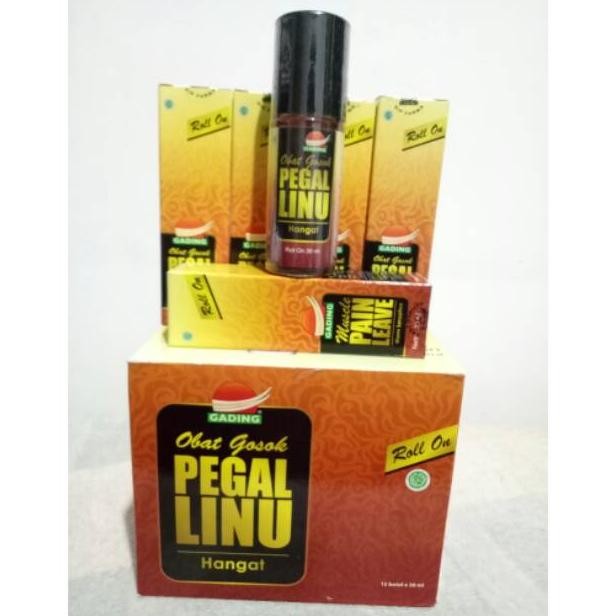 Jual Obat Gosok Pegal Linu Cap Gading Hangat ( Roll On ) | Shopee Indonesia