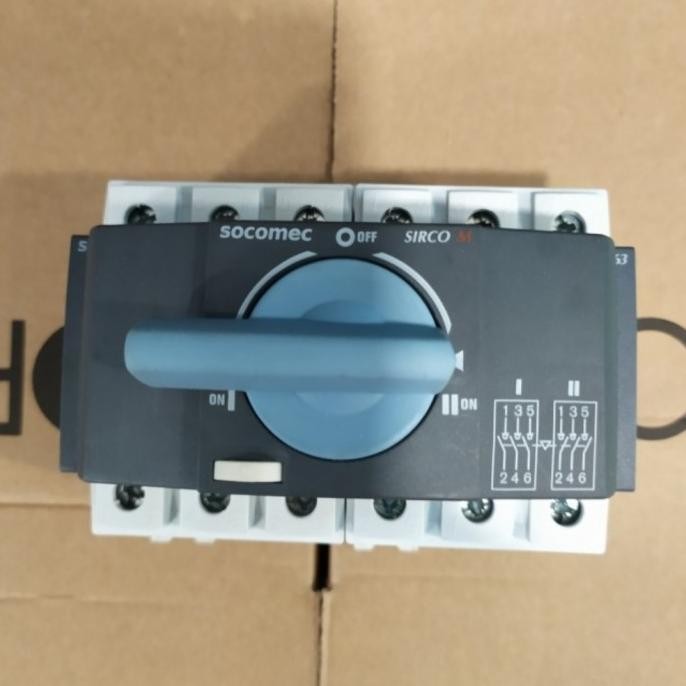 Jual COS Change Over Switch/Ohm Saklar 3P Socomec 40A/63A 3pole [ CorirC ] | Shopee Indonesia