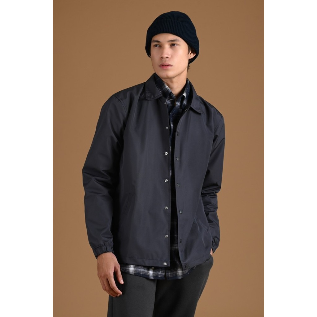 Jual JAKET PREPP STUDIO ULTIMATE COACH JACKET DARK GREY | Shopee Indonesia