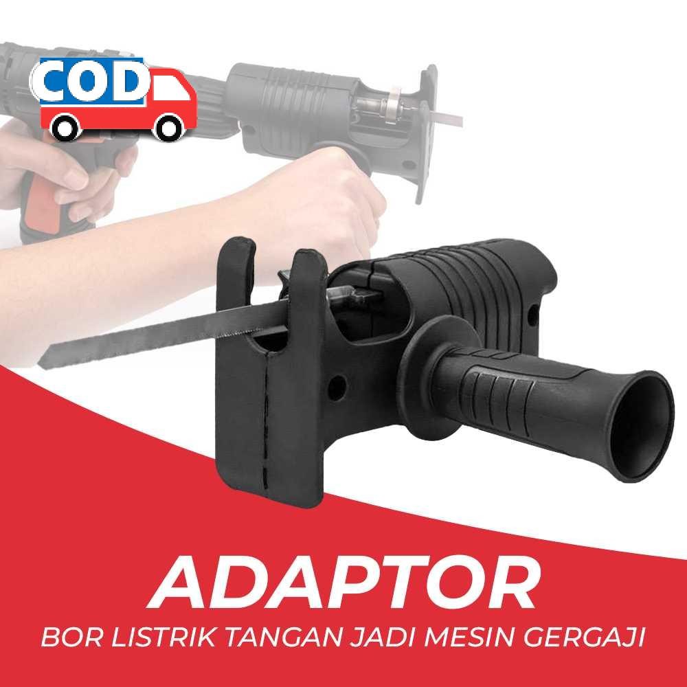Jual Adaptor Bor ke Gergaji Listrik Mini Portable Adapter Mesin Potong ...