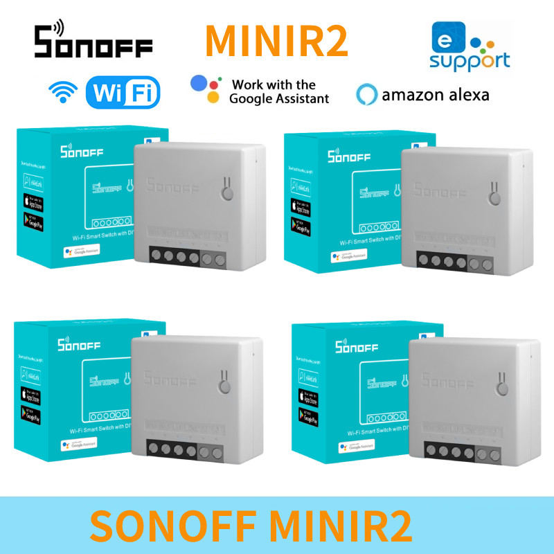 Jual Sonoff Mini R2 Wifi Smart Switch MINIR2 2 Way DIY Switch | Shopee ...