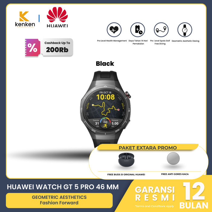 Jual Huawei Watch GT 5 pro GT5 pro Smartwatch Garansi Resmi Huawei ...