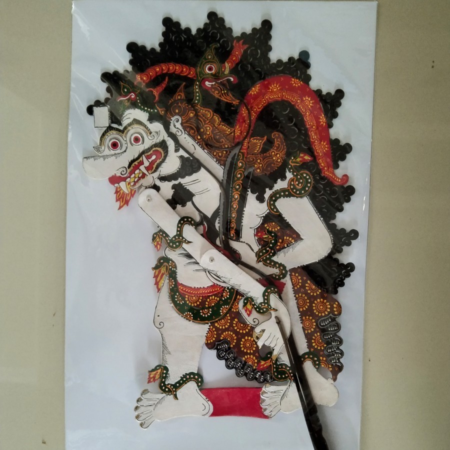 Jual WAYANG KULIT BUTO BRAHOLO (kualitas I) | Shopee Indonesia