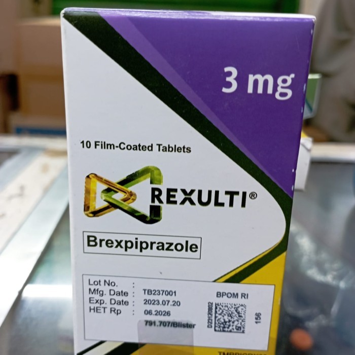 Jual rexulti 3mg boxan isi 10 tablet | Shopee Indonesia