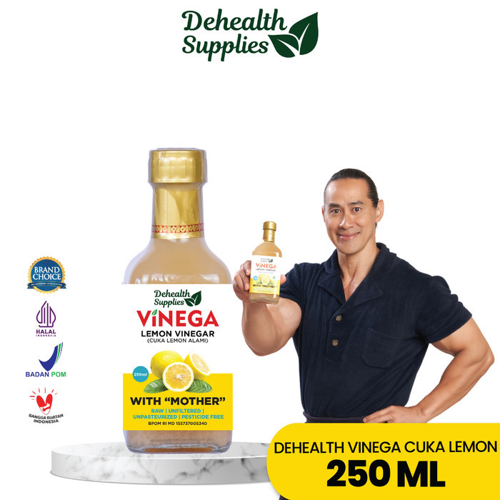 Jual Dehealth Supplies VINEGA Lemon Vinegar (Cuka Lemon Alami) | Shopee ...