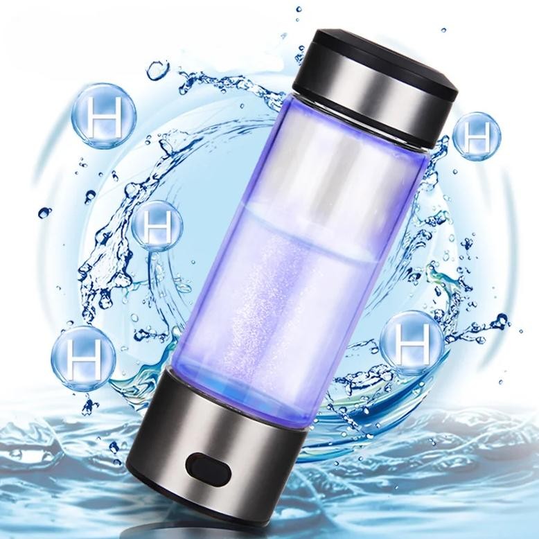 Jual Portable Hydrogen Water Generator Alkaline Maker Rechargeable Water Ionizer Bottle Super ...