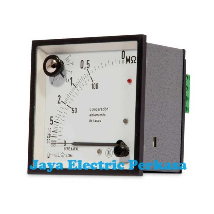 Jual Insulation Meter / Mega Ohm Meter Dim. 96X96 | Shopee Indonesia