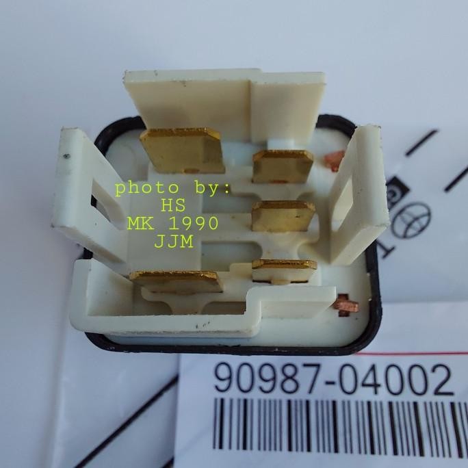 Jual Relay Main Engine Efi Fuse Box Hitam Kaki 5 Toyota Great Corolla ...