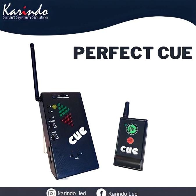 Jual PROMO!!! KARINDO PERFECT CUE/PPT CONTROLLER/ REMOTE KONTROL JARAK JAUH | Shopee Indonesia