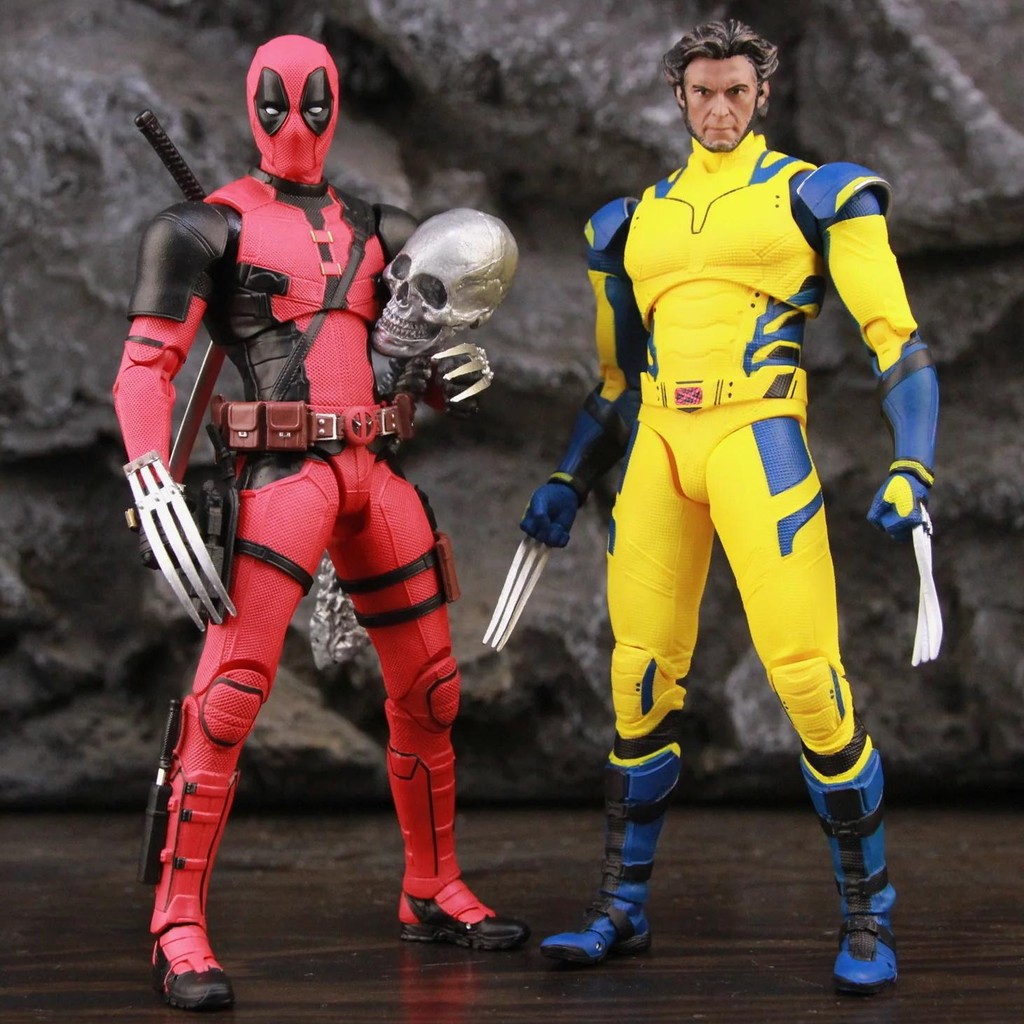 Jual Zd Toys Marvel 2024 Movie Deadpool 3 Deadpool & Wolverine 1/10 8 ...